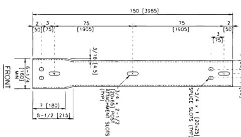 Used Guardrail - Rub Rail